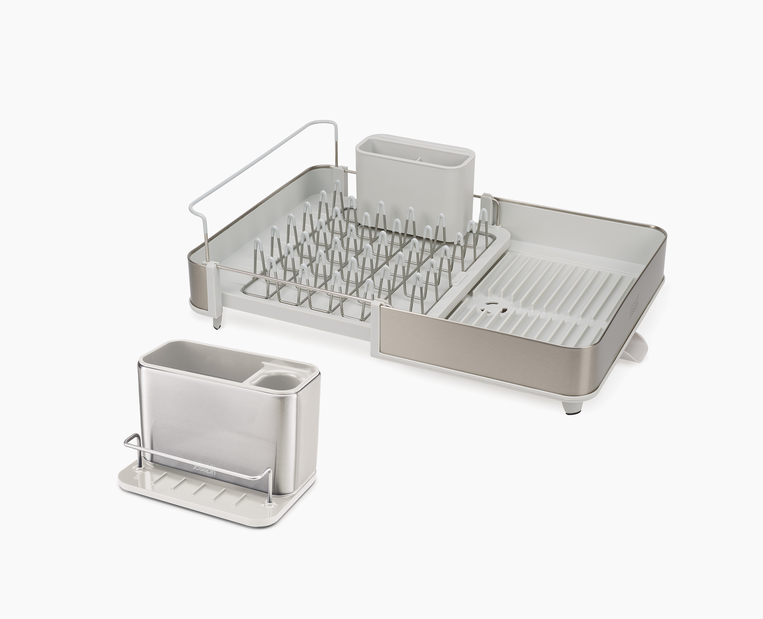 Set d'Accessoires d'Évier Cuisine Gris Clair | Joseph Joseph FR